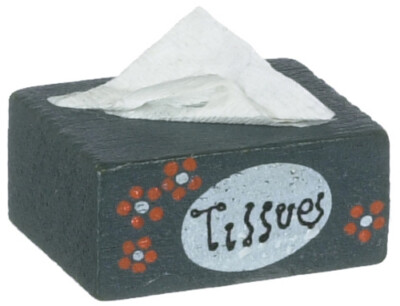 DOLLS HOUSE 1/12TH SCALE BOX OF TISSUES | eBay