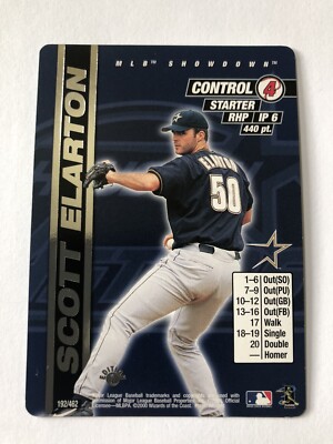 2000 MLB Showdown - 1st Edition - Scott Elarton - 192/462 | eBay
