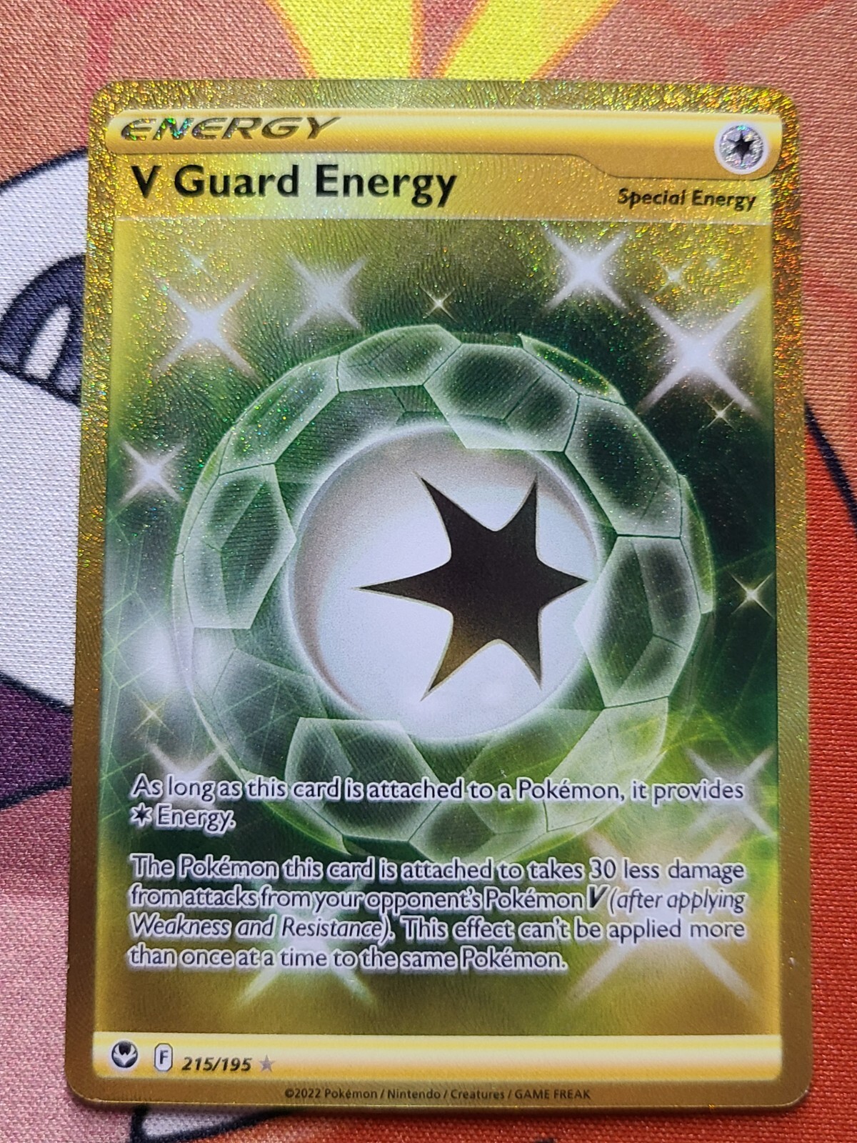 V Guard Energy 215/195 NM - Silver Tempest Secret Rare - Pokemon ...