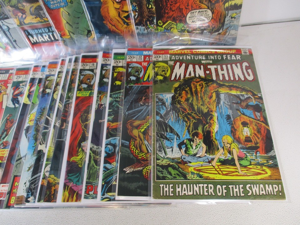 Fear 1-31 COMPLETE SET High Grade Scary Monsters Man-Thing 1970-75 (s ...