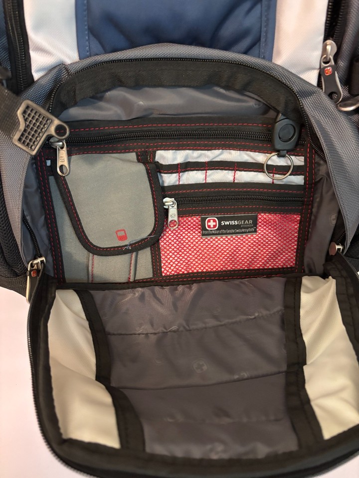 Swiss Army Gear Airflow Laptop Backpack Large Multi-Pocket Padded ...
