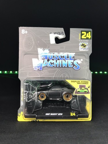 Muscle Machines CHASE 1987 Buick GNX GOLD WHEELS | eBay