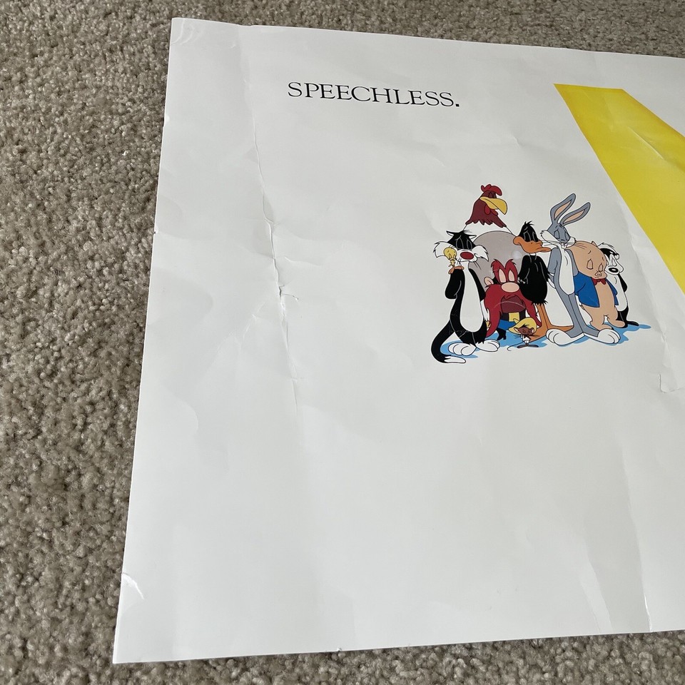 Mel Blanc SPEECHLESS Art Print Warner Bros Looney Tunes 1908-1989 *READ ...