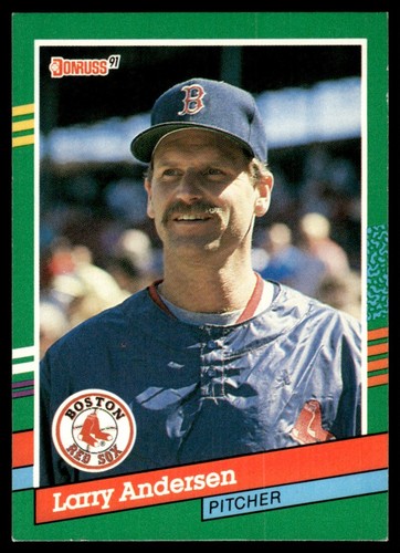1991 Donruss #665 Larry Andersen Boston Red Sox | eBay