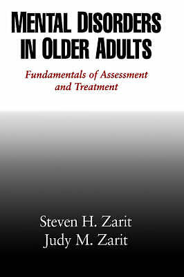 Mental Disorders in Older Adults: Fundamentals of Assessment and ...