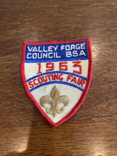 1963 Valley Forge Council Patch Scouting Fair Boy Scouts BSA | eBay