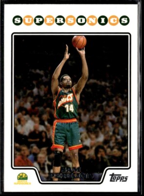 2008-09 Topps Sam Perkins Seattle SuperSonics #182 | eBay