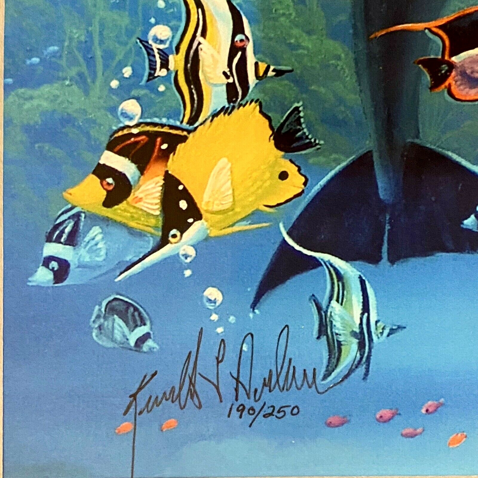 Kenneth F Aunchman Infatuation Art LE Signed Numbered 190/250 Mermaid ...