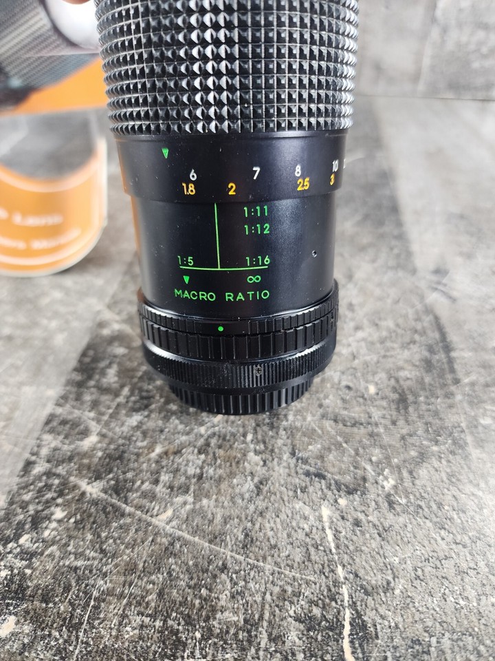 Sears Canon Mount 80MM-200MM F4.0 Macro/One-Touch Zoom Lens w/Box | eBay