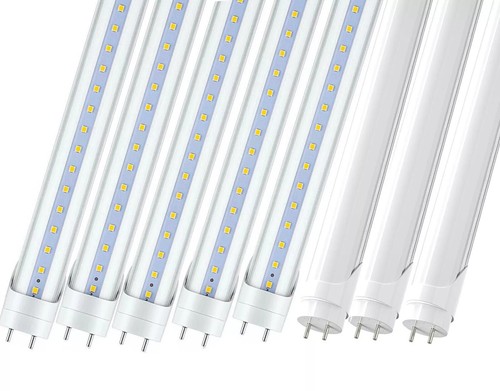 T8 LED Tube Light Bulb 4' 4000K Shop Fluorescent Replacement Bypass ...