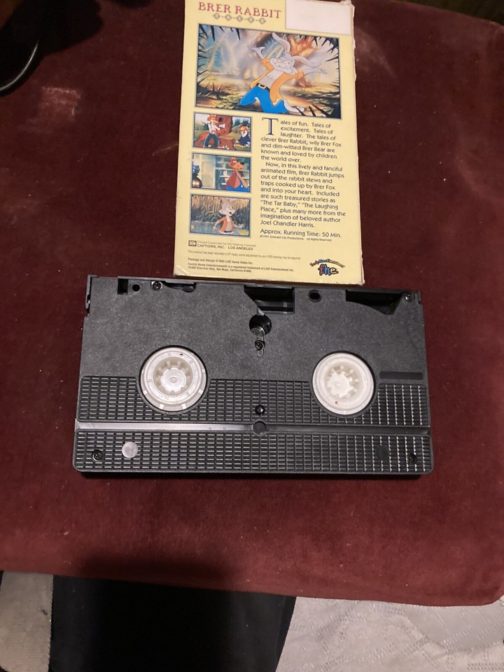 Brer Rabbit Tales (VHS, 1993) f.h.e Cartoon 50 Minutes 12232750639 | eBay