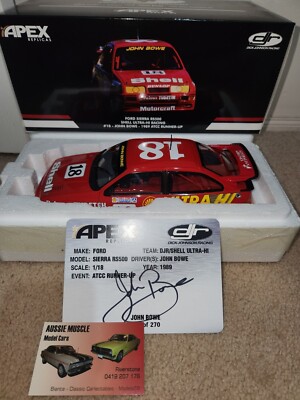 1:18 Apex DJR Sierra Shell #18 John Bowe 1989 Championship Runner-up ...