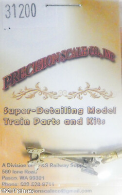 Precision Scale HO #31200 Crossheads, Alligator Type, SP, for #31191 | eBay
