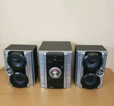 Sony MHC-GX250 Mini Hi-Fi Shelf Stereo System Radio CD Changer tape ...