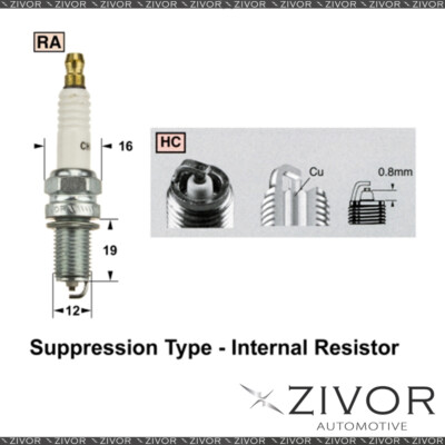 Promising Quality Champion Spark Plug For MASERATI -MPN RA4HC *By Zivor ...