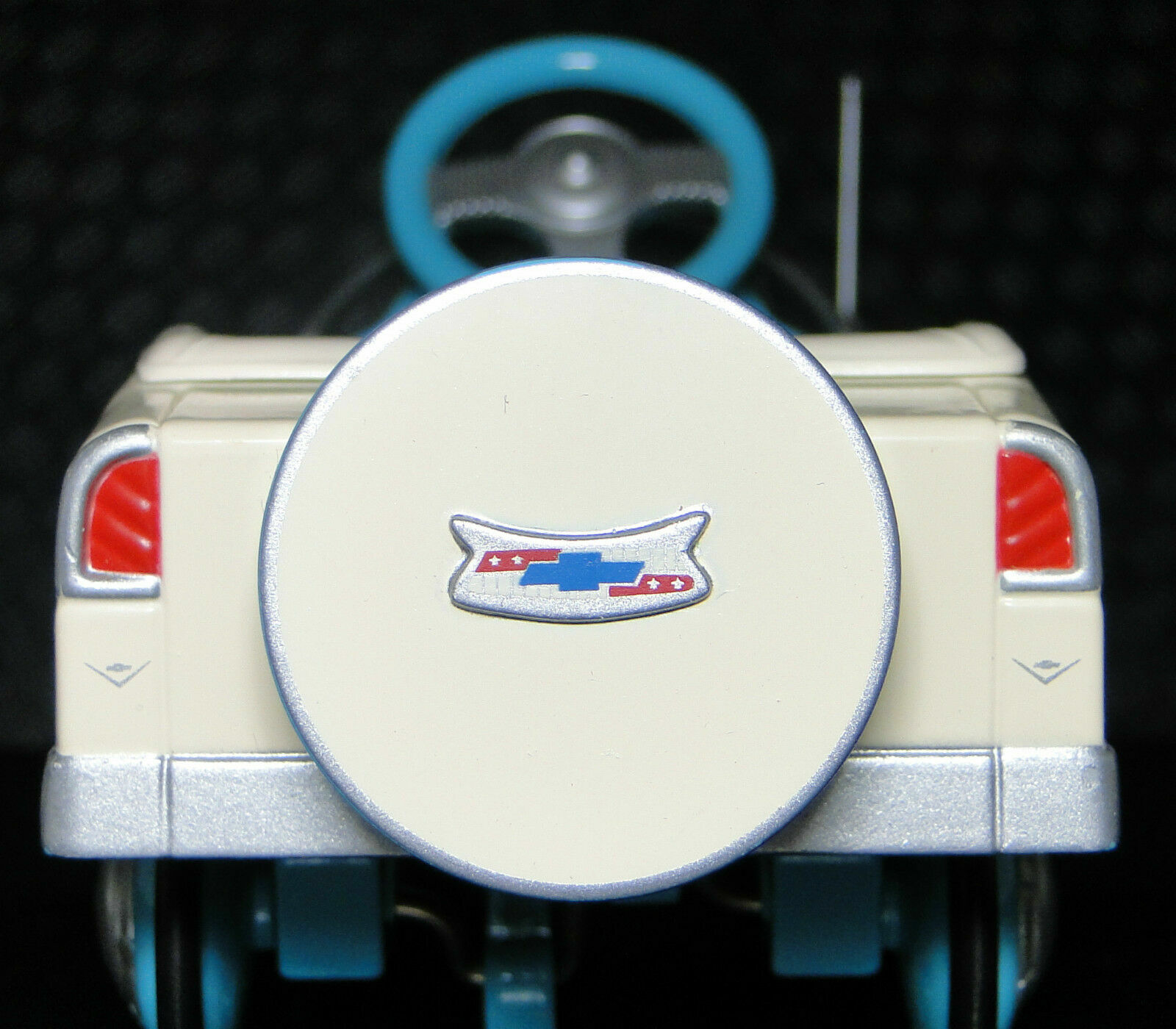 Chevy Mini Pedal Car Classic Custom Built Metal Model Race Car 55 57 ...