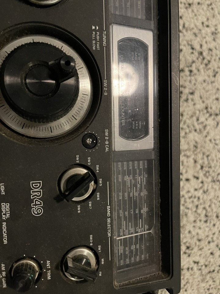 Used National Panasonic DR49 Multiband Shortwave Radio Receiver ...