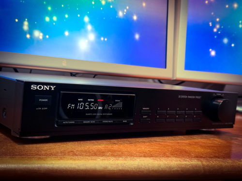 SONY ST-S110 🌈RaRe🌈 vintage Stereo Digital Tuner Deck | eBay