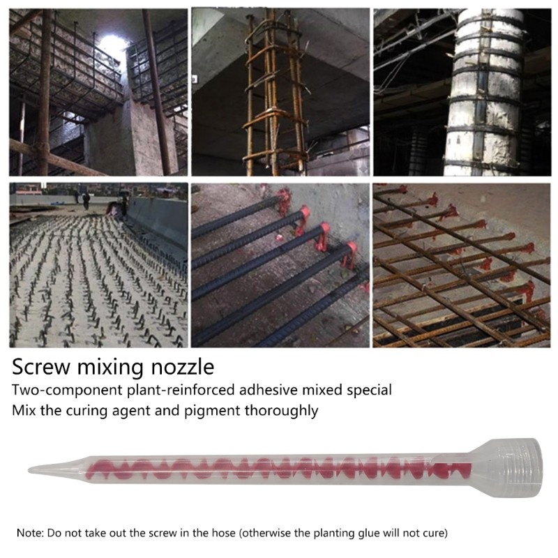 20Pcs Static Mixing Nozzle Mixer Tube Mixing Nozzle Epoxy Resin ...