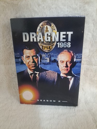 Dragnet 1968 Season 2 DVD 3-Disc Box Set With Booklet Excellent ...
