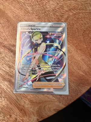 Pokémon TCG Elesa's Sparkle Fusion Strike 260/264 Full Art | eBay