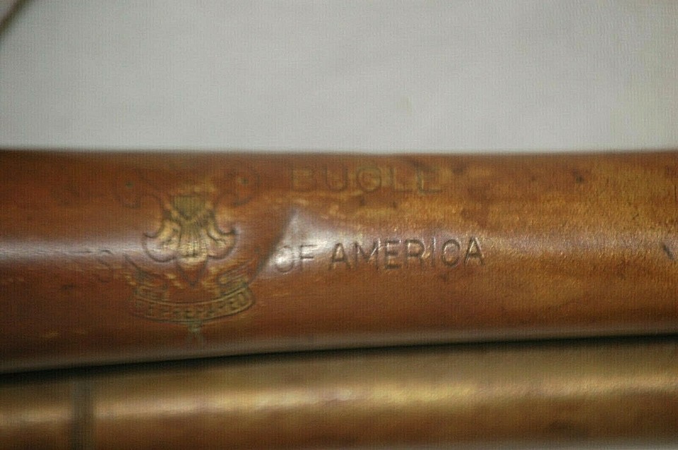 BSA Official Boy Scout of America Brass Bugle Horn C.G. Conn Ltd. | eBay