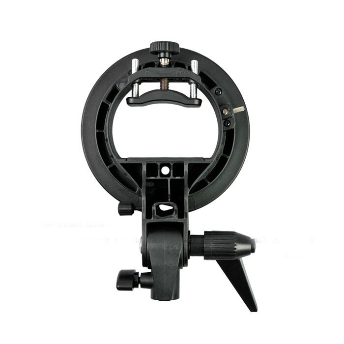 US S-Type Bowens Mount Flash Speedlite Bracket Softbox Holder PK Godox ...
