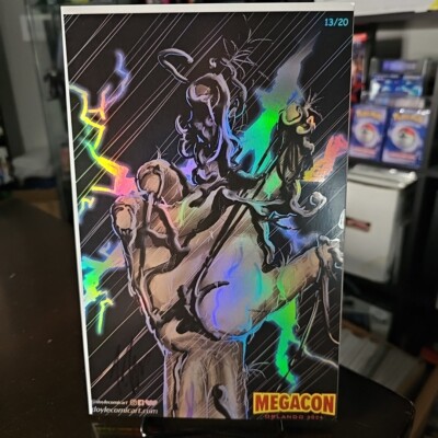 Megacon Exclusive Venom Foil Print Signed By Joe Doyle #13/20 Prints | eBay
