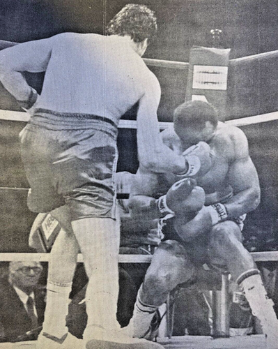 1982 Grudge Between Boxers Gerry Cooney & Larry Holmes illustrated | eBay