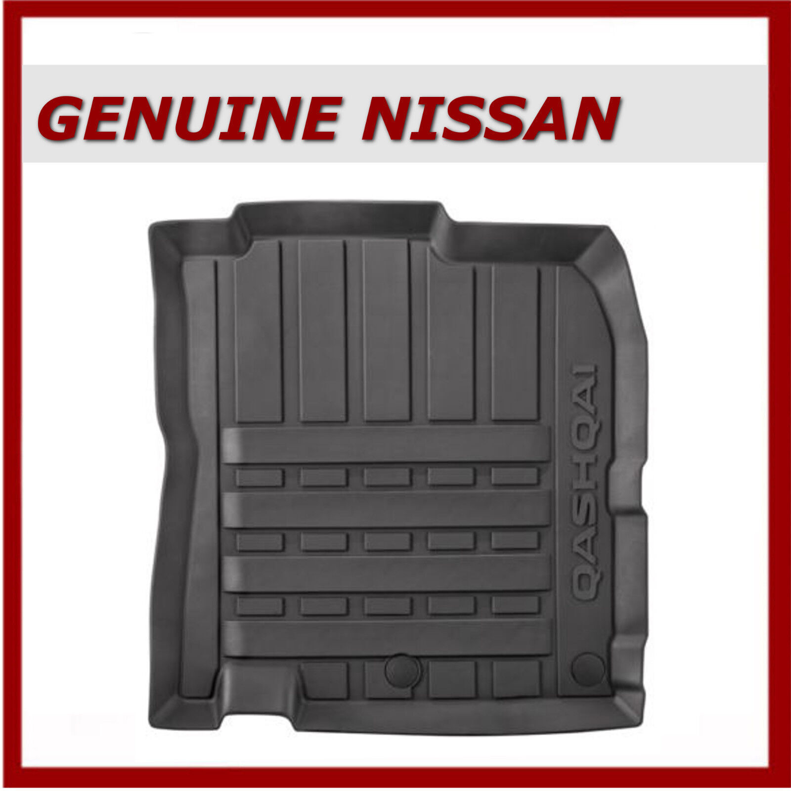 Genuine Nissan Qashqai J11 & J11B Front & Rear High Wall Rubber Mats ...