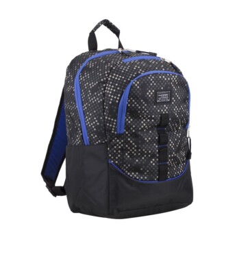 Eastsport Access Backpack School Laptop Hiking Black Blue Gray FULL ...