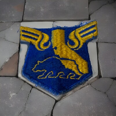 Vintage CAP Civil Air Patrol California Wing Embroidered Patch | eBay