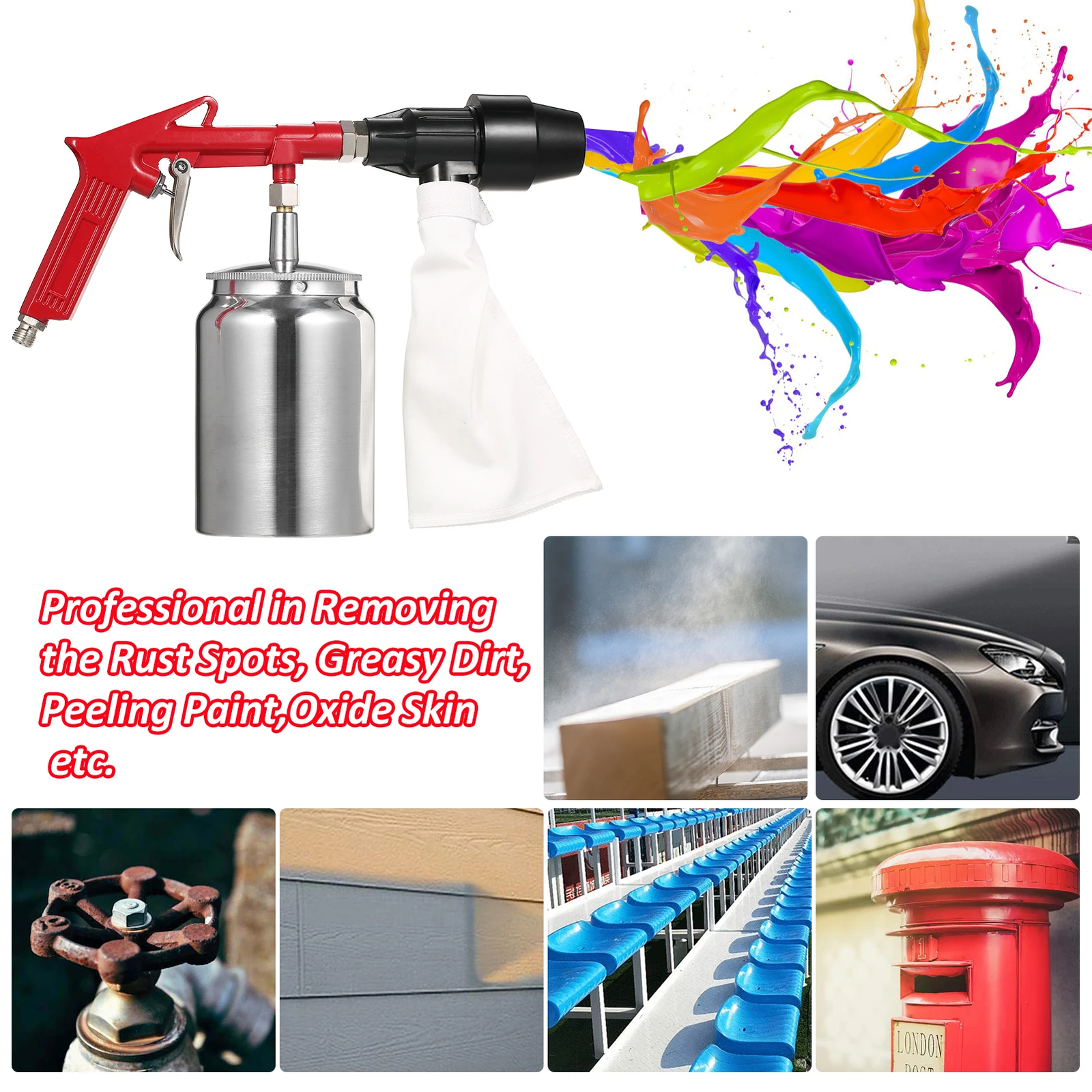 Sand Blasting Machine Sand Blasting New Set of Equipment To Remove Rust ...