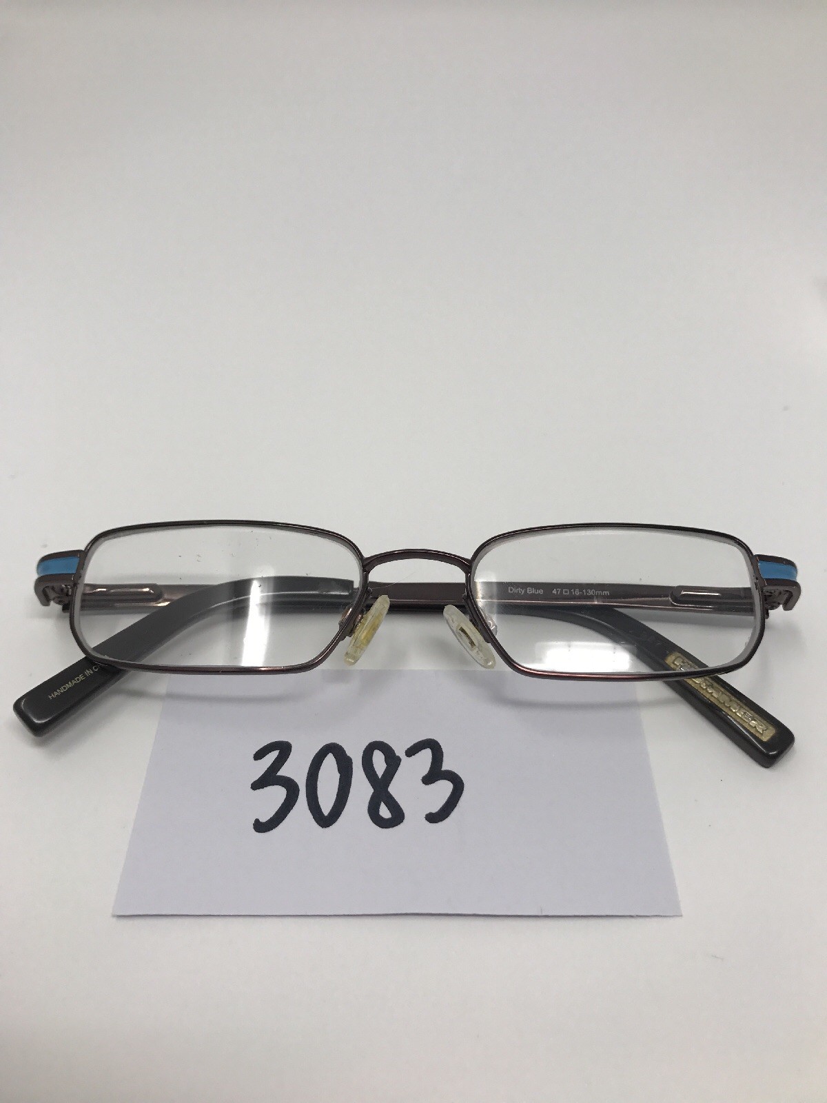 Hummer Eyeglass Frames HX1 Dirty Blue Flex Hinge 47/16/130 Brown Z847 ...