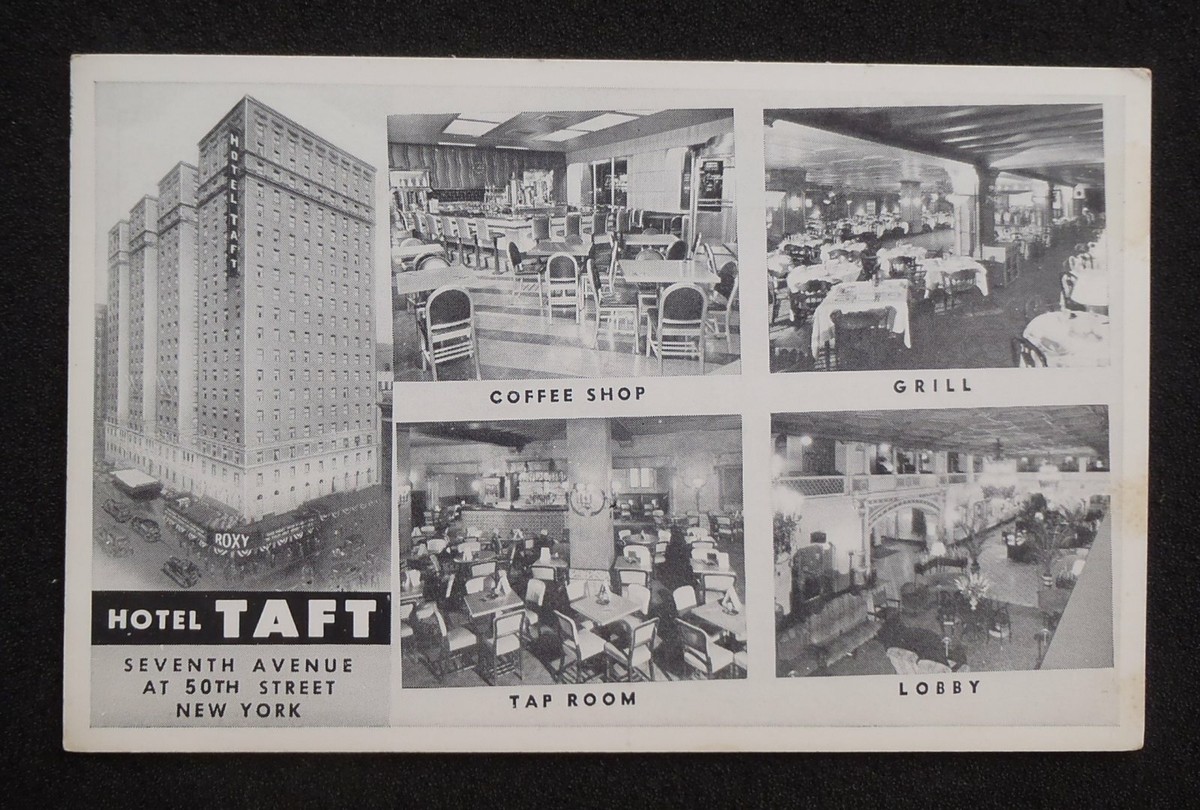 1940s Hotel 1939 View Of The New Yorker Hotel Lobby From The