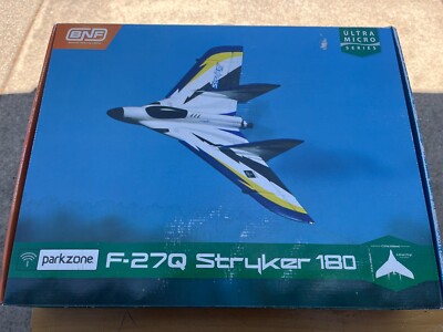 PARKZONE UMX ULTRA MICRO F27Q STRYKER 180 BNF MODEL PLANE USED W/VIDEO ...
