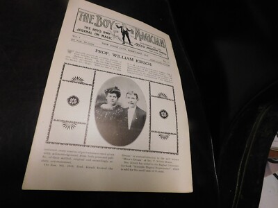 The Boy Magician Magic Magazine 1910 February Prof. William Kirsch | eBay