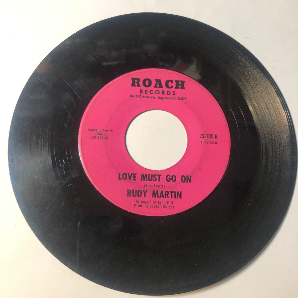 Rudy Martin 7" 45 Record Peak-A-Boo / Love Must Go On northern soul | eBay