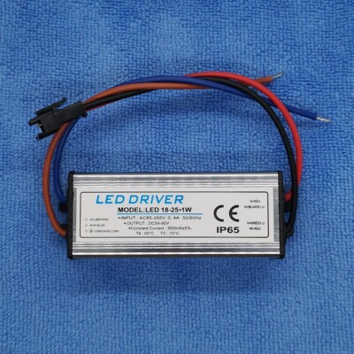 1pc Waterproof LED AC Driver 18~25x1W Power Supply f Light Lamp Bulb ...
