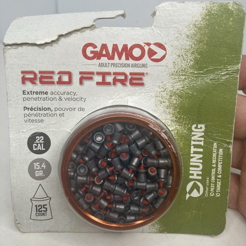 Gamo 632270454 Red Fire Hunting Pellets 22 Caliber Tin | eBay