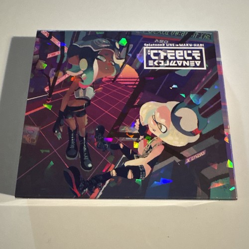 SPLATOON 2 LIVE IN MAKUHARI Tenta Live Limited Edition CD Blu-ray US ...