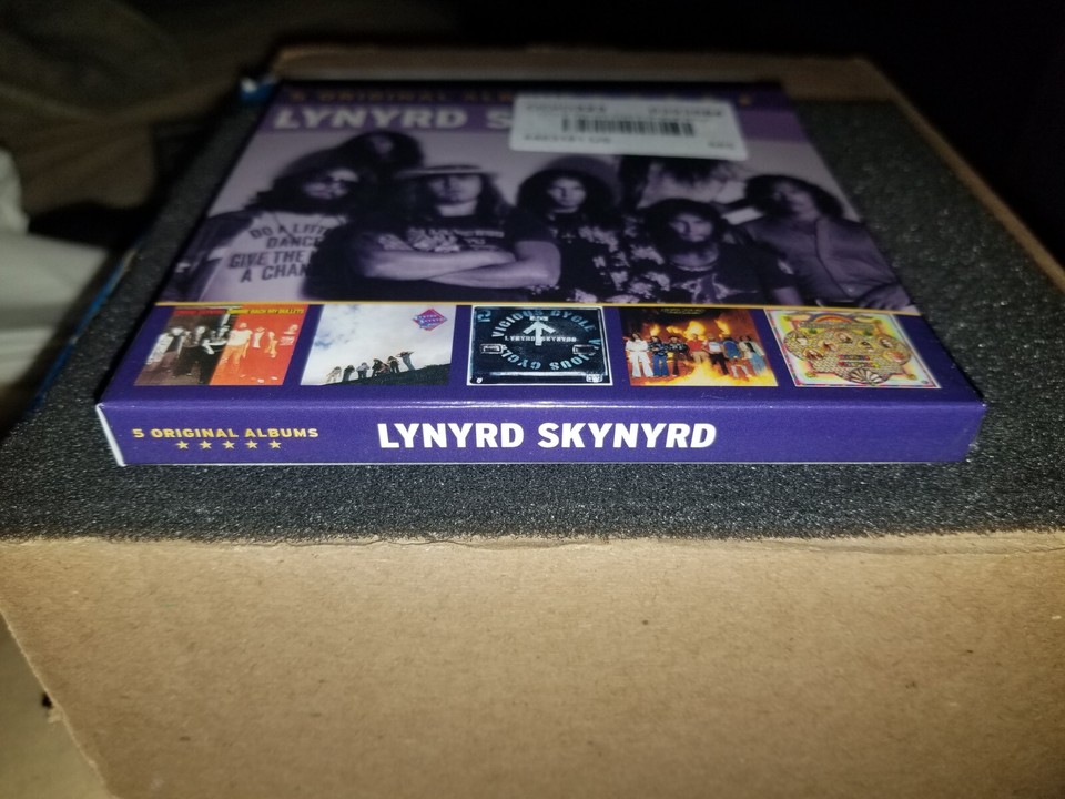Lynyrd Skynyrd 5 Original Albums (5 CD 💿 BOX SET) MCA IMPORT 2011 NEW ...
