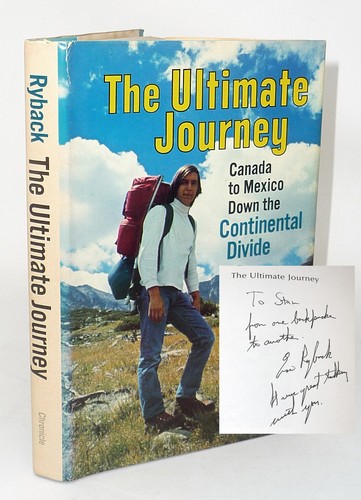 Scarce Signed 1973 ERIC RYBACK HIKING CONTINENTAL DIVIDE WYOMING ...