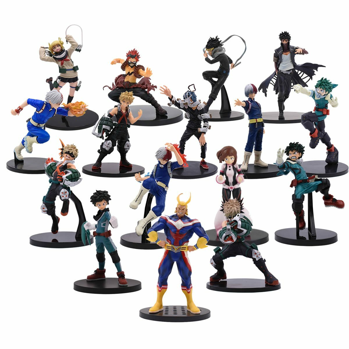 My Hero Academia Bakugou Katsuki Shouto Izuku All Might Figure Toys ...