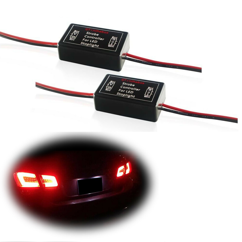Third Brake light Stop Light Pulsing Strobe Flashing Module Controller ...