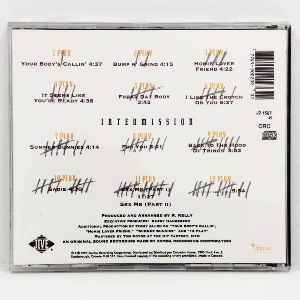 R. Kelly - 12 Play (CD - 1993) | eBay