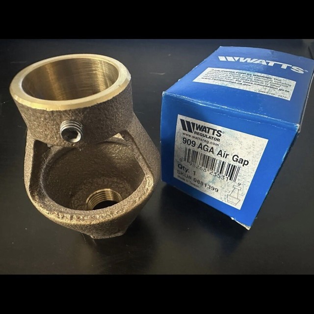 Watts 909 Aga Air Gap Lf909 0881399 REDUCED Pressure Zone Backflow ...