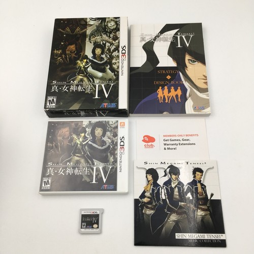Shin Megami Tensei IV 4 Limited Edition Nintendo 3DS Complete CIB | eBay