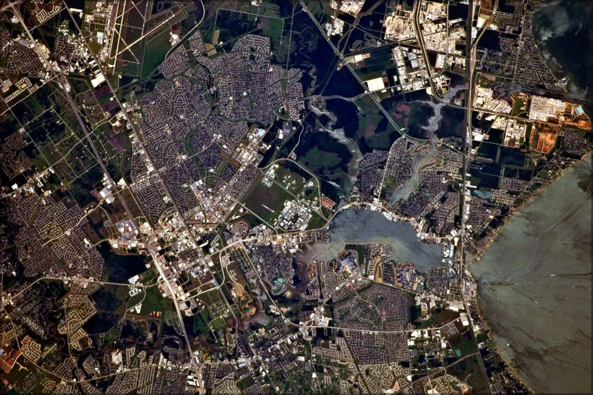 Nasa Satellite Images Of Texas