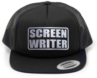 Screen Writer Hat, Screen Writer cap, baseball caps, reflective imprint ...